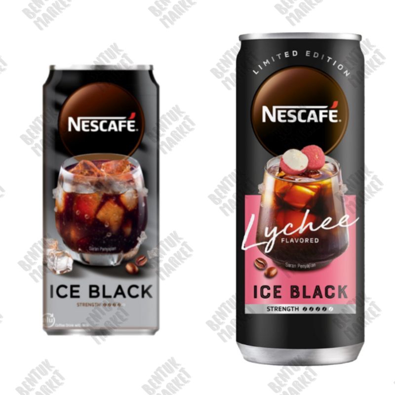 Jual NESCAFE ICE BLACK RASA LECI 220ml / NESCAFE ICE BLACK / MINUMAN ...
