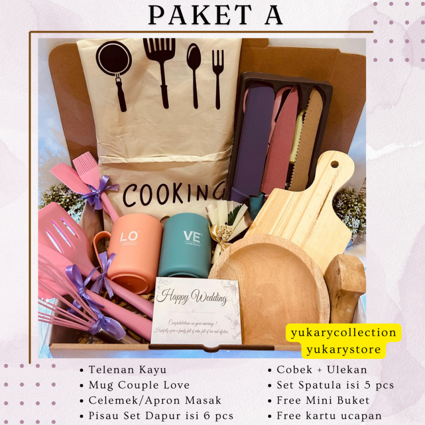 Jual Hampers Kitchen Set / Cooking Set Hampers Kado Estetik / Hadiah ...