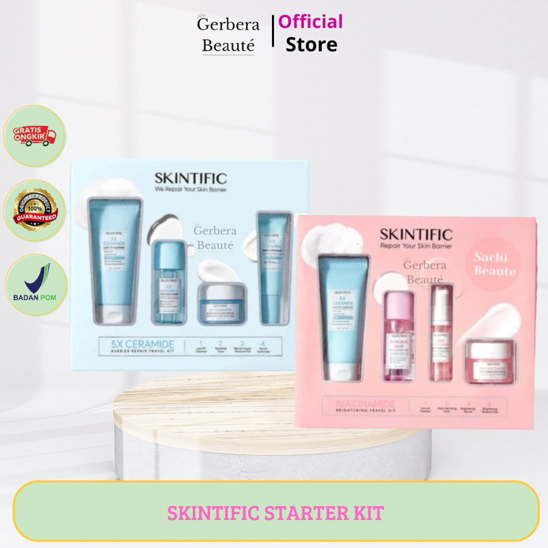 Jual GB Skintific Travel Size / Skintific Travel Kit Barrier Set ...