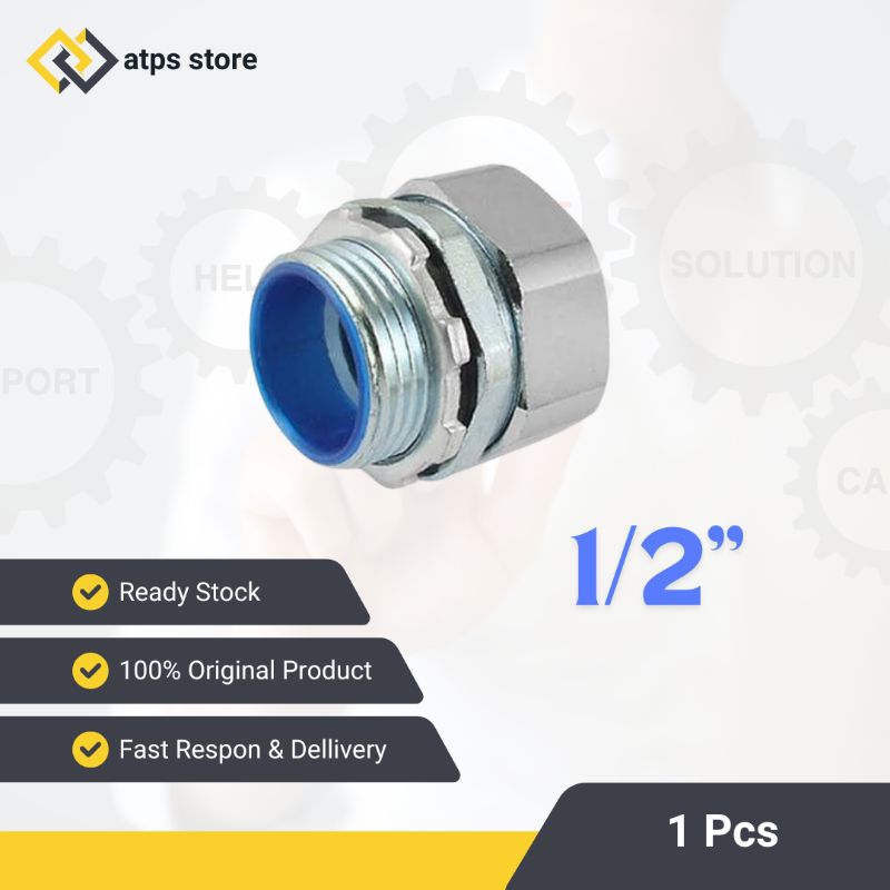 Jual Conector Flexible To Box 1/2" Pipa Conduit | Shopee Indonesia