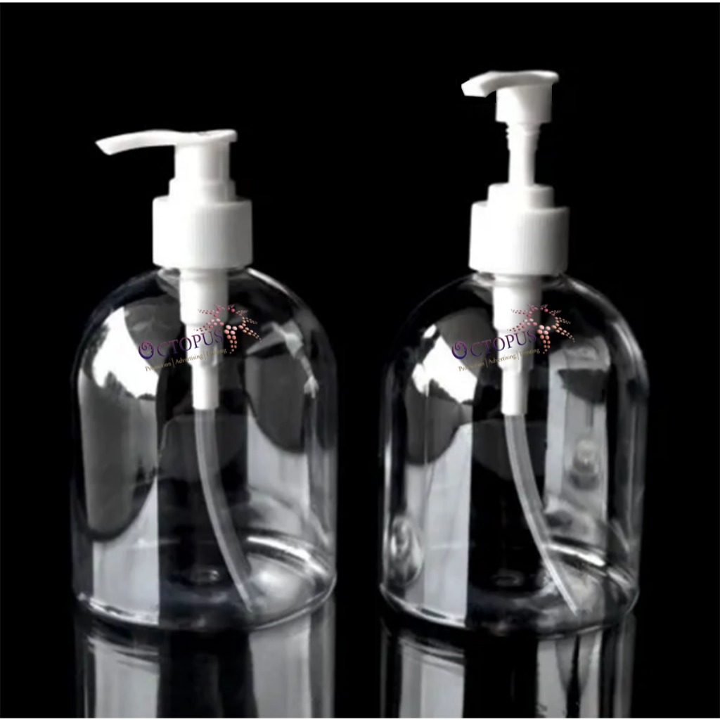Jual BOTOL SABUN CUCI TANGAN BOTOL PUMP GENDUT PENDEK 500 ML | Shopee Indonesia