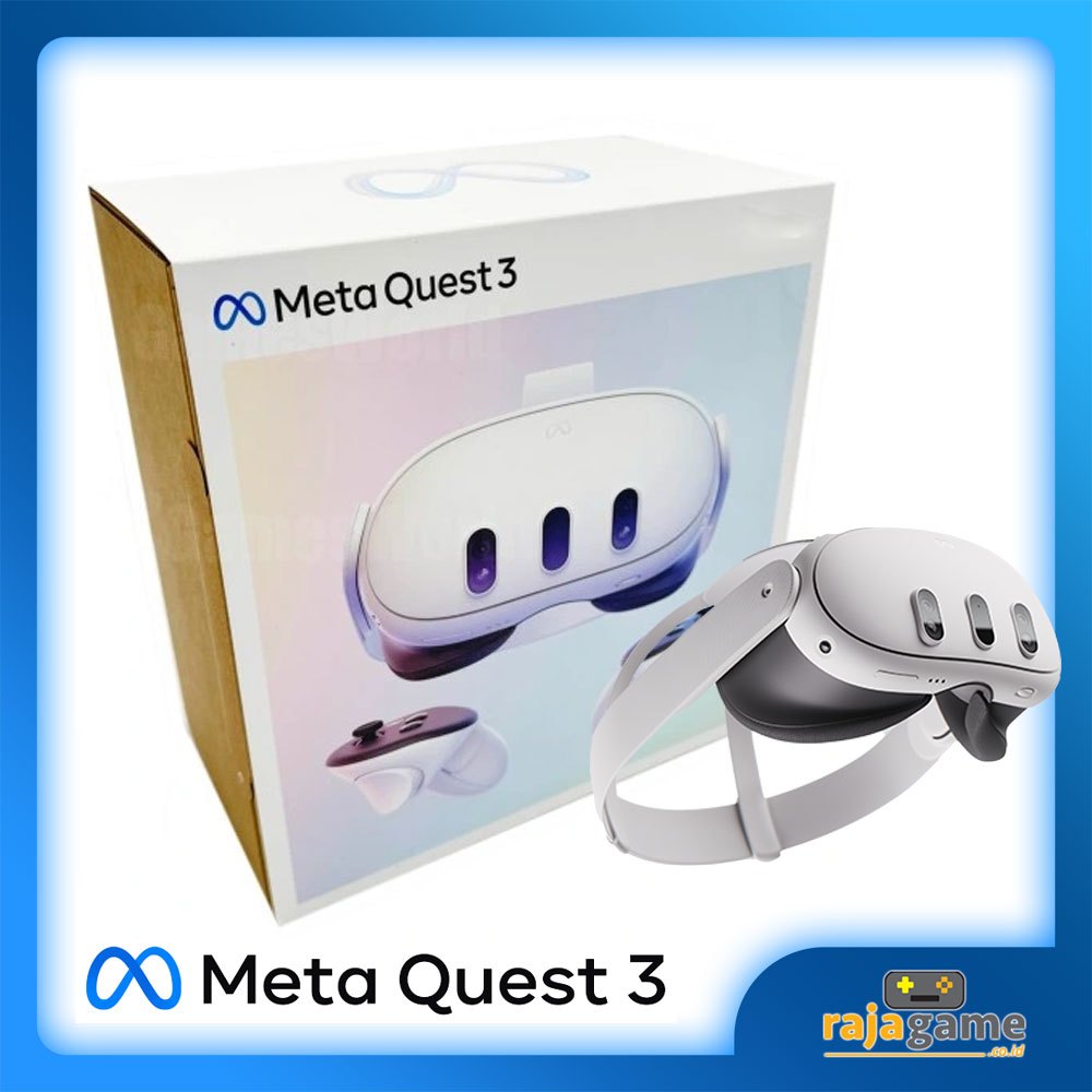 Jual Meta Quest 3 / Oculus Virtual Reality Headset | Shopee Indonesia