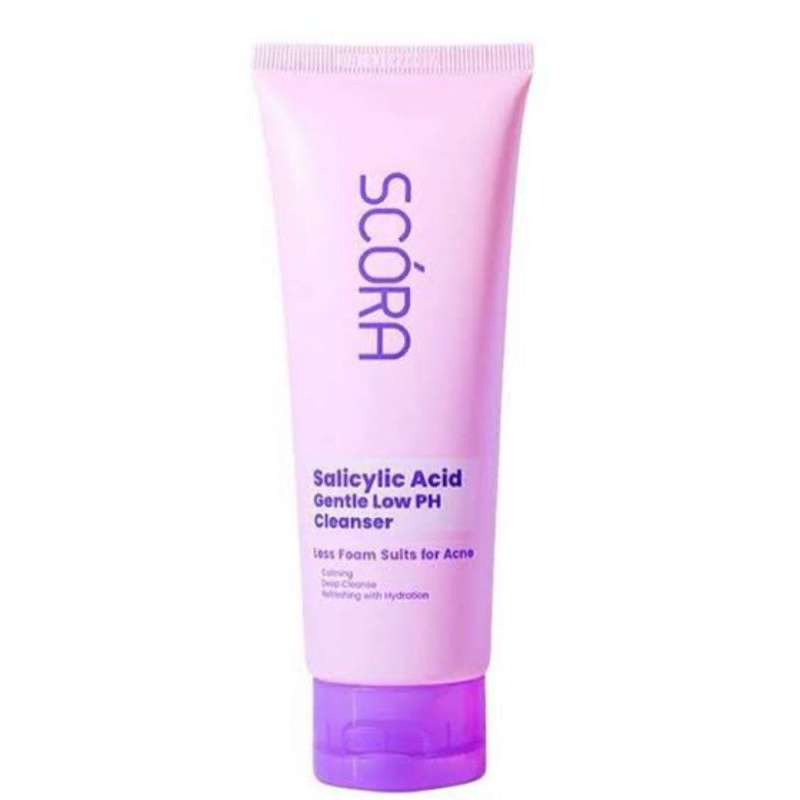 Jual SCORA 1% Salicylic Acid Gentle Low pH Cleanser Facial wash ...