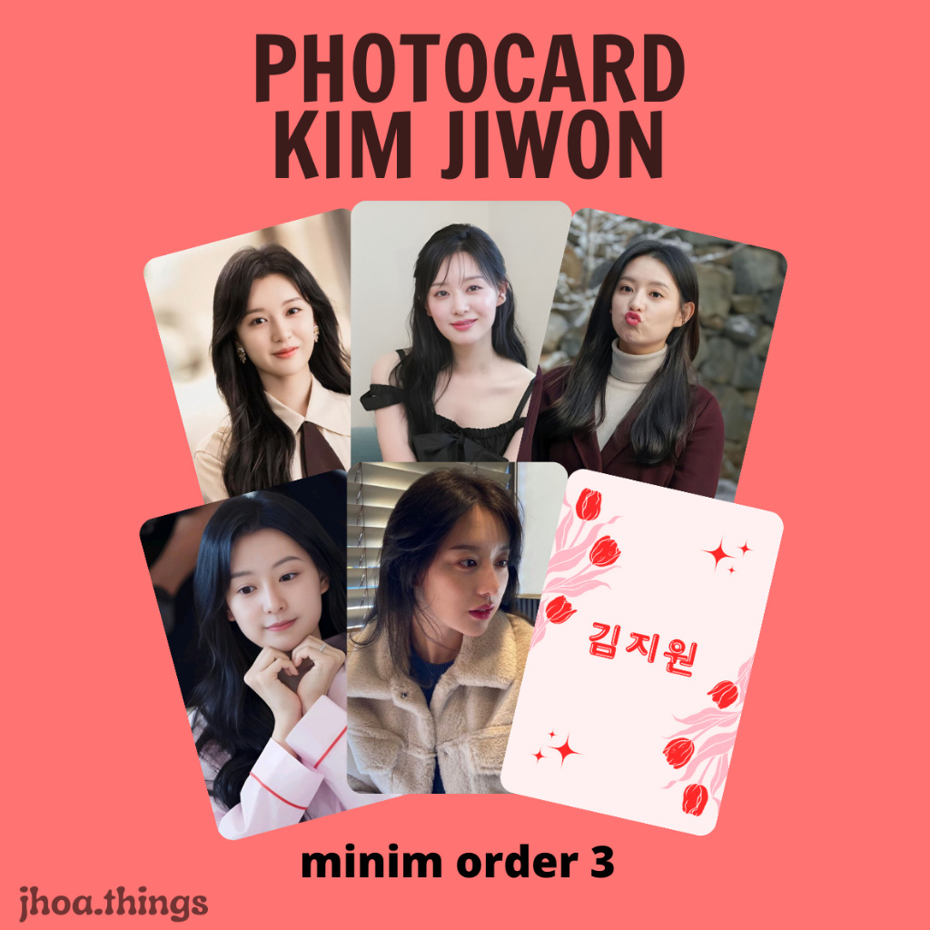 Jual [UNOFFICIAL] PHOTOCARD KIM JIWON JI WON ACTOR KOREA QUEEN OF TEARS | Shopee Indonesia