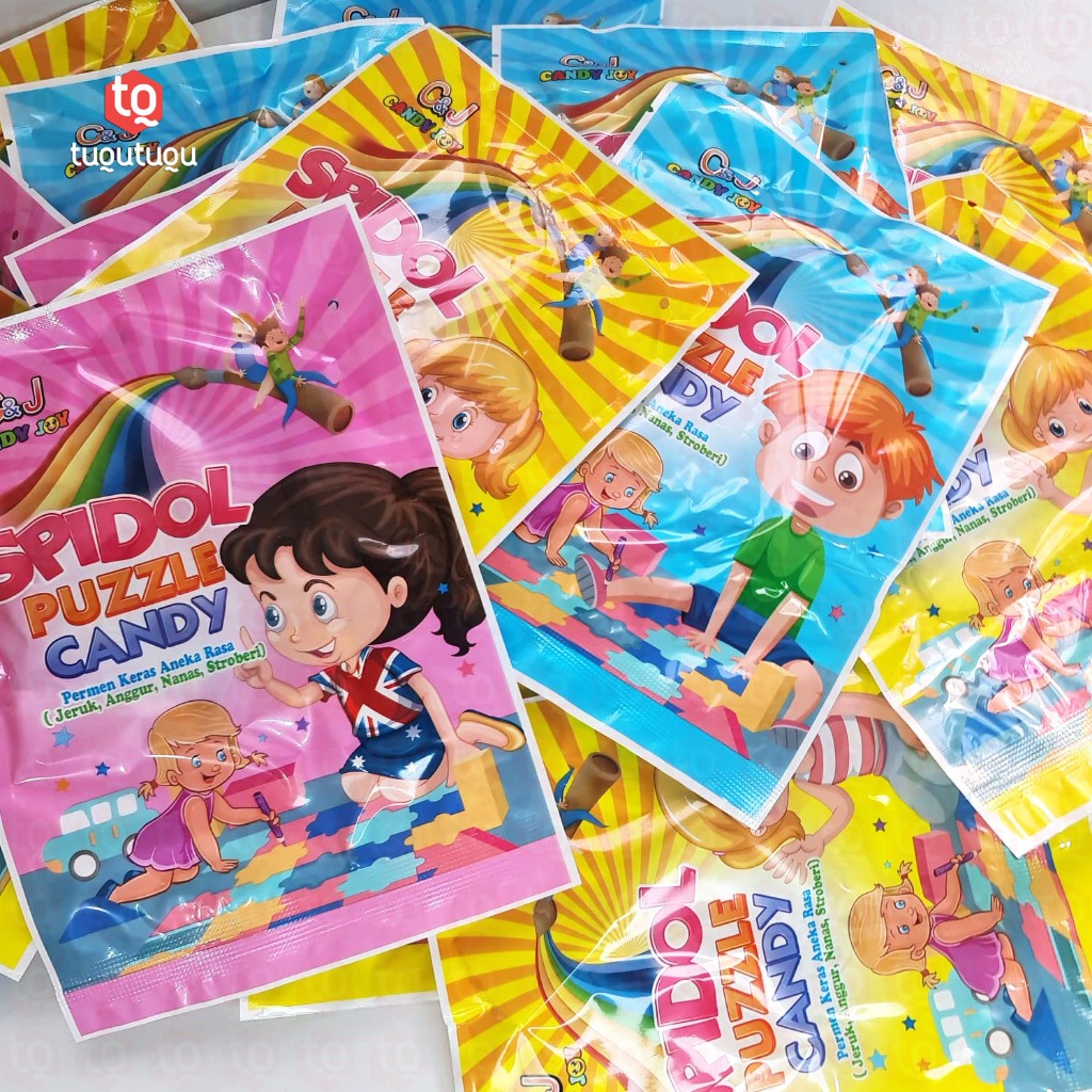 Jual Permen Mainan Spidol dan Puzzle Aneka Rasa Buah Viral | Shopee ...