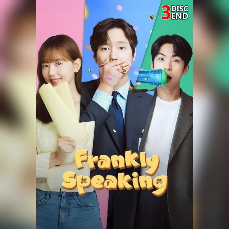 Jual Kaset Serial Drakor FRANKLY SPEAKING - 2024 - 3disk-end | Shopee Indonesia