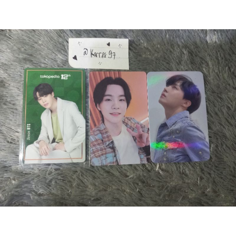 Jual Photocard Suga BTS Lucky Draw Reguler Konser DDAY ( pc Ld oren ...