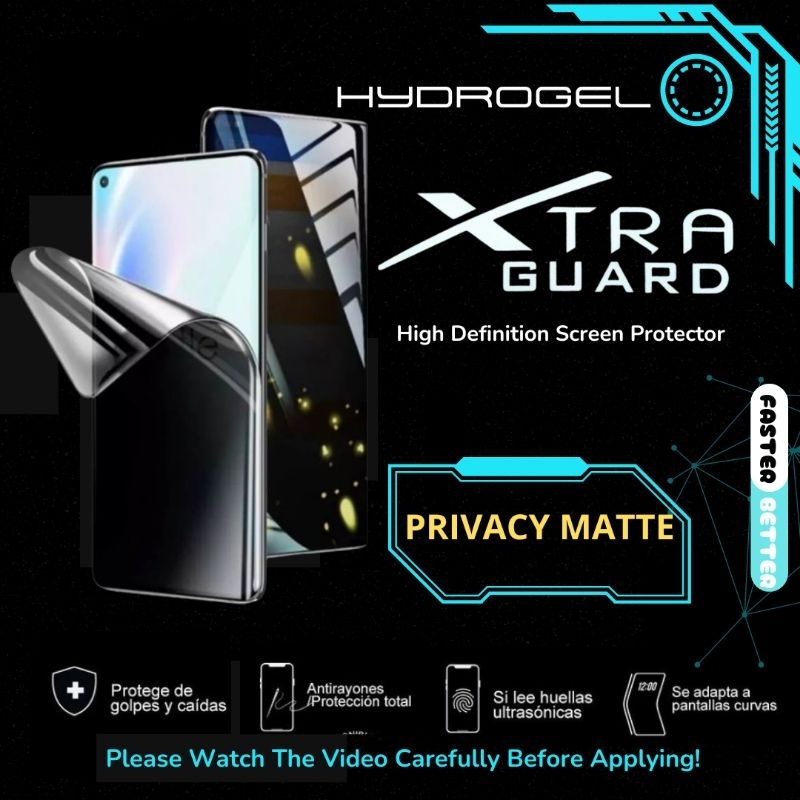 Jual Hydrogel Xtra Privacy Matte Antispy Screen Protector Semua Tipe HP ...