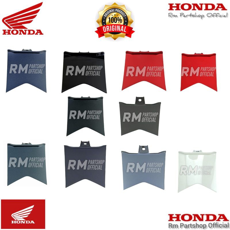 Jual cover B center sambungan body honda pcx 160 K1Z hitam doff putih ...