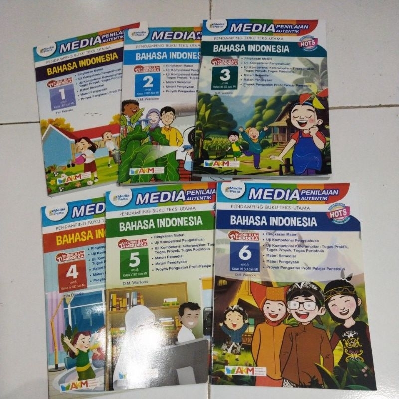 Jual MEDIA PENA/MP PENDAMPING BUKU TEKS UTAMA BAHASA INDONESIA LKS SOAL SOAL SD/MI KELAS 1 2 3 4 ...