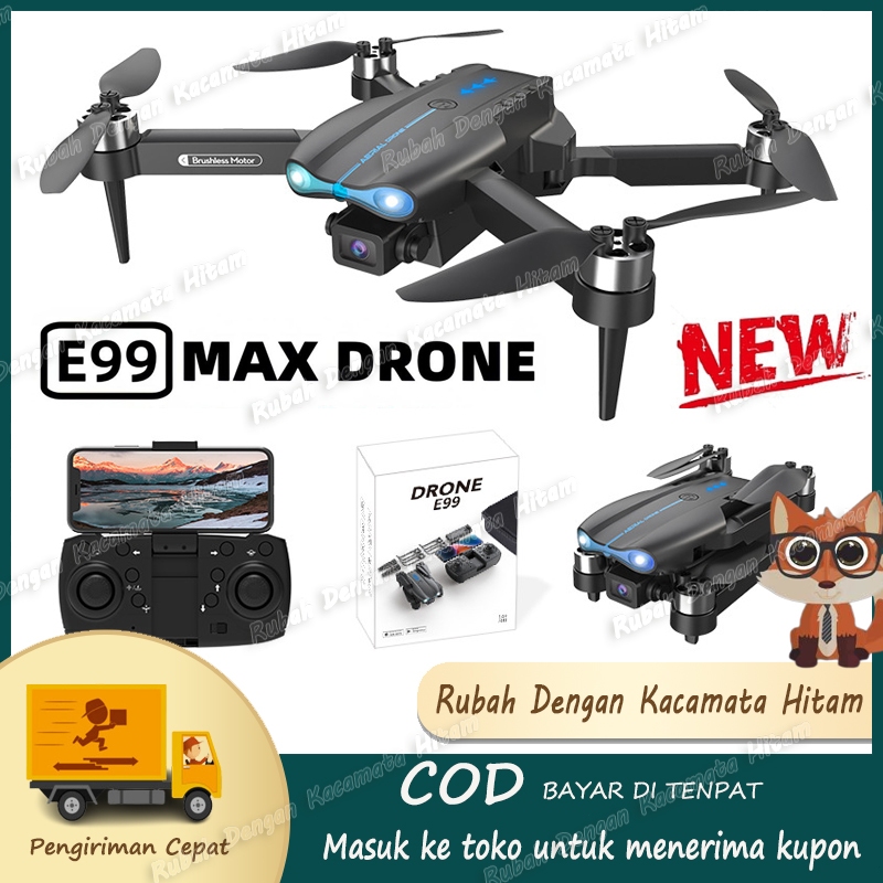 Jual Produk Baru E88/E99MAX Drone Tanpa Sikat Fotografi Udara Definisi Tinggi Quadcopter Aliran ...