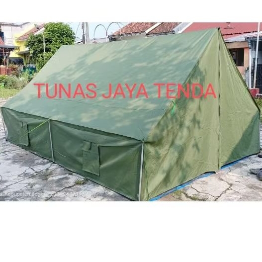 Jual TENDA PRAMUKA REGU 3X4 LION D300 PREMIUM STANDAR TNI SANGAT TEBAL ...