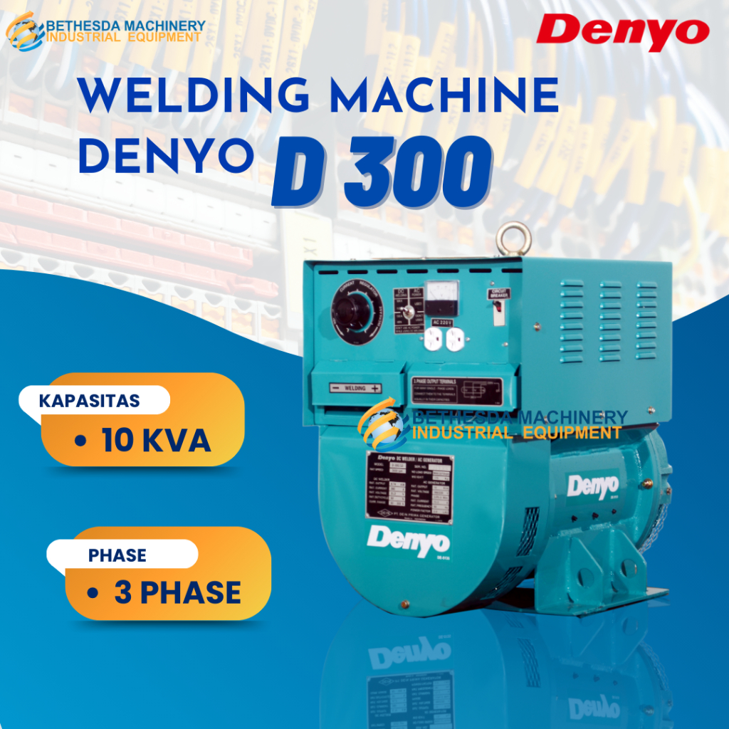Jual Generator Las Denyo D 300 A Dinamo generator Las D300 Ampere 3 ...