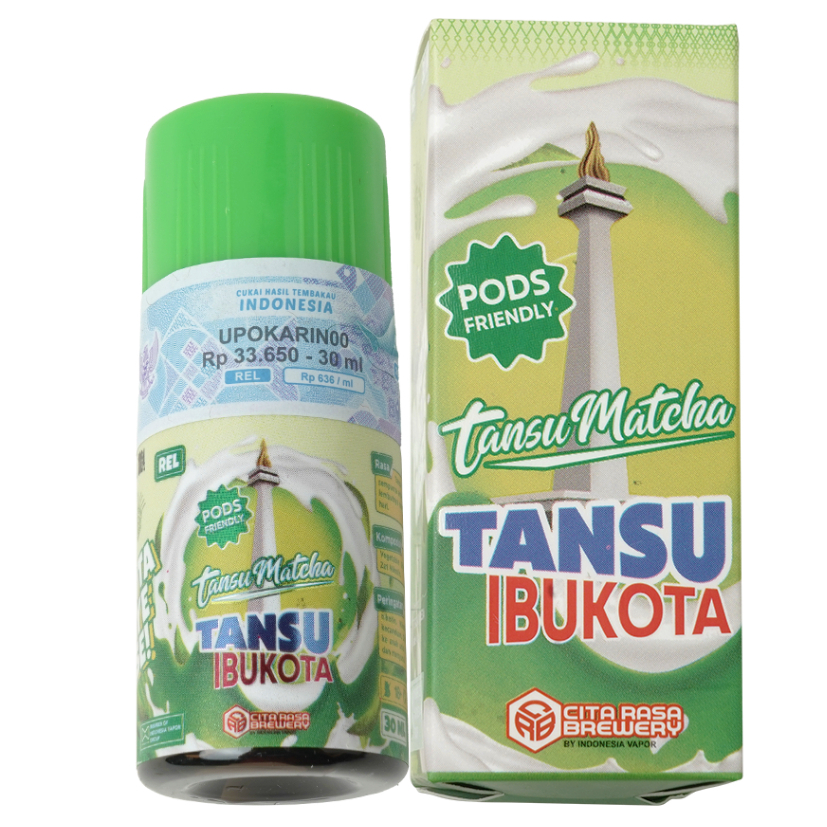Jual Liquid Vape Tansu Ibu Kota V3 Ketan Susu Matcha PF 10MG 30ML By ...