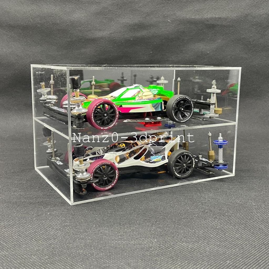 Jual Rak Akrilik Mobil Tamiya Mini 4WD Wadah Display Kotak Aksesoris ...