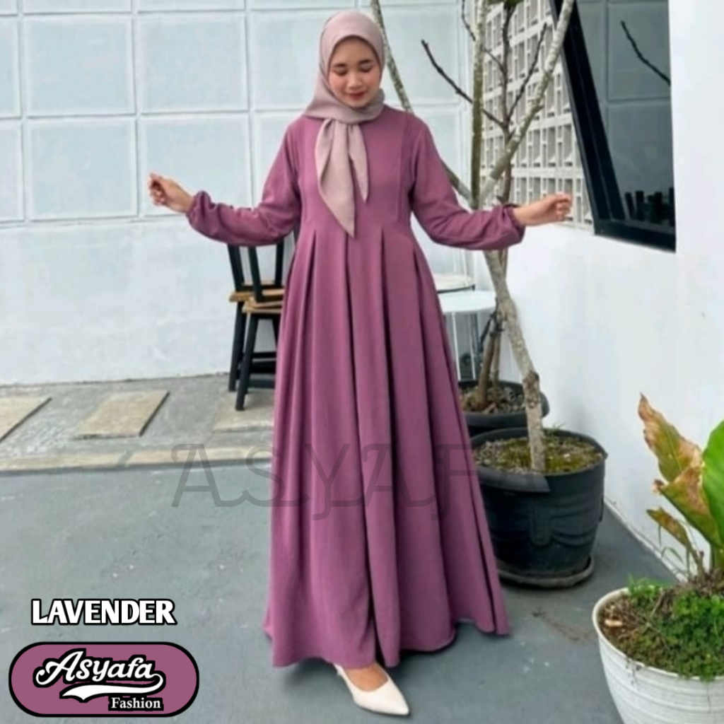 Jual Dress gamis cringcle model garis garis terbaru 2025 | Shopee Indonesia