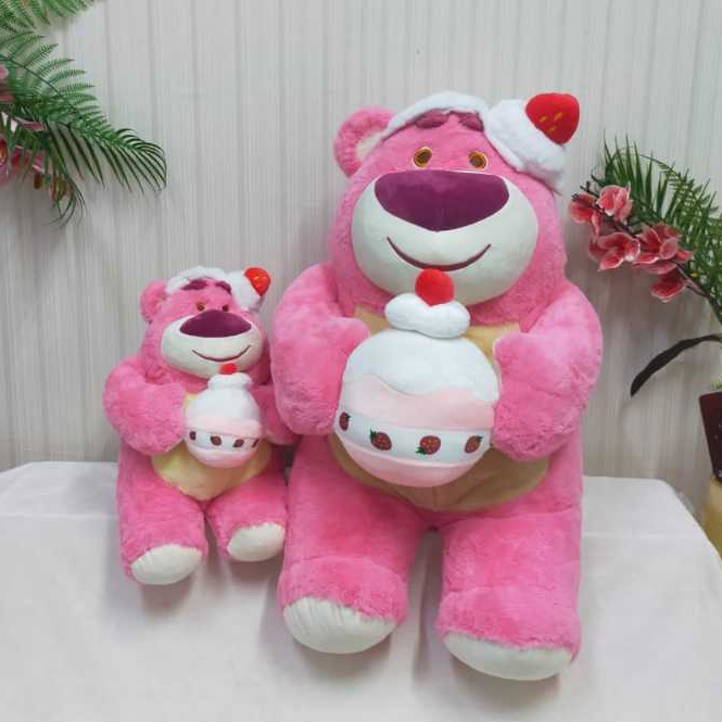 Jual Boneka Lotso Lucu Size 13"/35cm/Boneka beruang lotso/boneka Toys ...