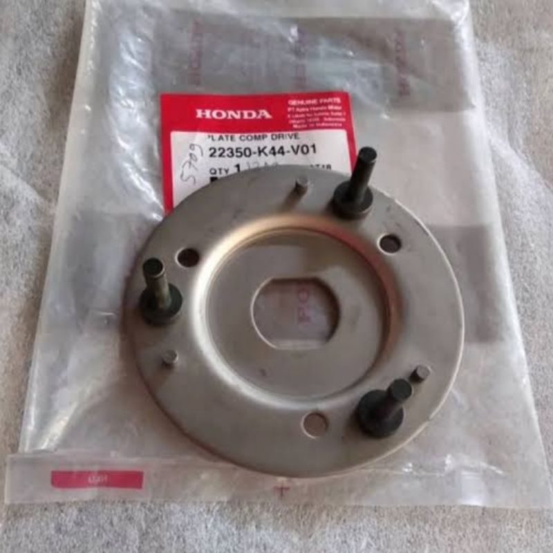 Jual plate comp drive dudukan kampas ganda Beat eco Street Vario 110 ...