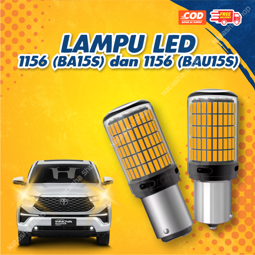 Jual Lampu LED Sein Mobil | Lampu Rem Mundur Canbus Bayonet 1156 BA15S ...