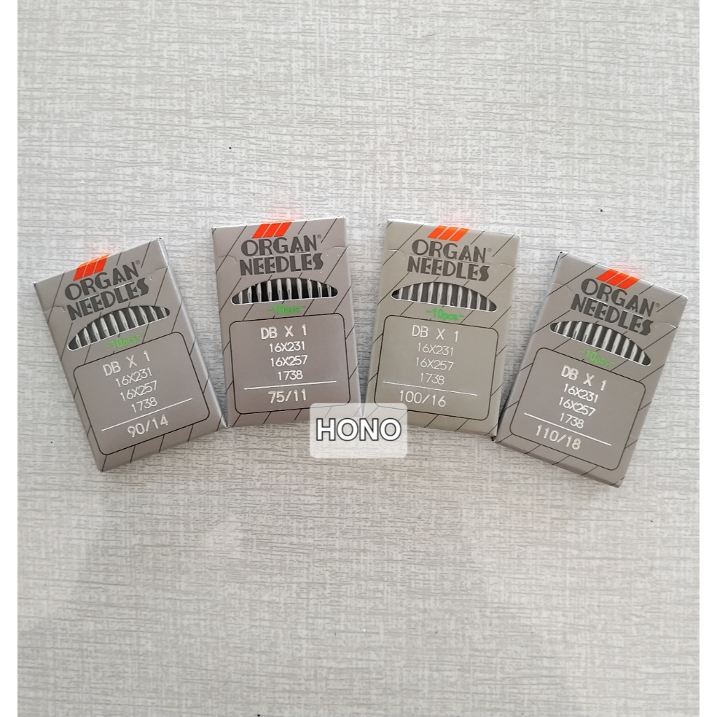 Jual Jarum Organ DBX1 Mesin jahit High Speed Industri Typical Juki Brother Jack DB X 1 HighSpeed ...