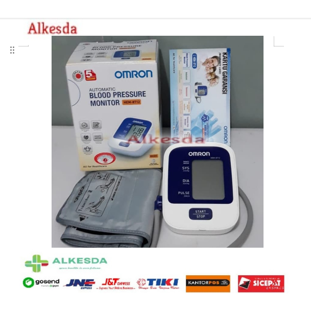 Jual Tensimeter Digital HEM-8712 Omron Original / Tensi Digital Omron ...