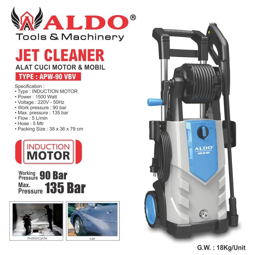 Jual JET CLEANER APW-90 VBV / MESIN CUCI MOTOR DAN MOBIL / MESIN JET ...