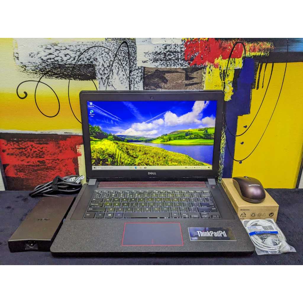 Jual Laptop Gaming Dell Pandora 7447 Core i7 4710HQ GTX 850M Backlight ...