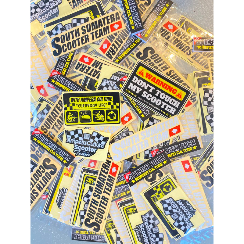 Jual Sticker pack ampera culture | Shopee Indonesia