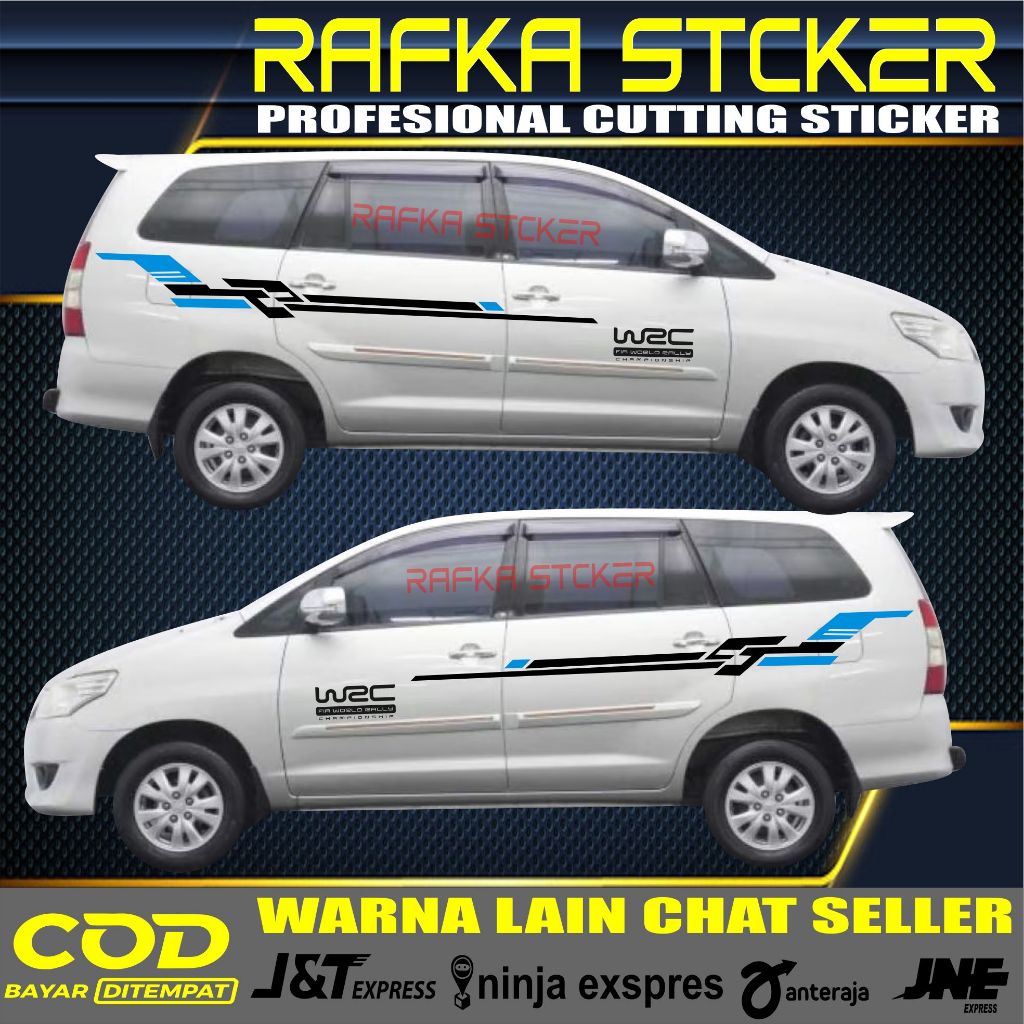 Jual Stiker Lis Body Mobil Sticker Cutting Mobil variasi body samping ...
