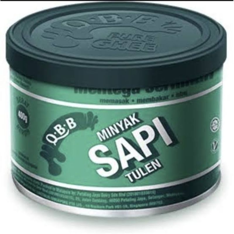 Jual MINYAK SAPI TULEN QBB PURE GHEE 400 gr | Shopee Indonesia