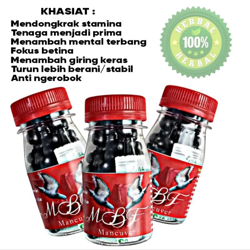 Jual JAMU MERPATI MANUVER ISI 100 PIL HITAM doping merpati tinggi ...