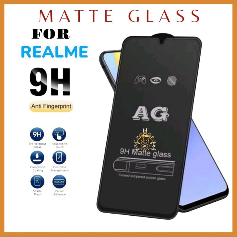 Jual Matte Glass 9D Anti Glare Type Realme 2 2 pro 3 3 pro 5 5i 5 pro 5s 6 6pro 7 7i 7 pro 84g ...