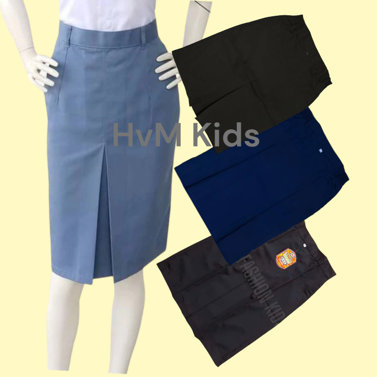 Jual Rok Span SMP SMA Pendek Biru Abu Cokelat Seragam Sekolah SMP SMA ...