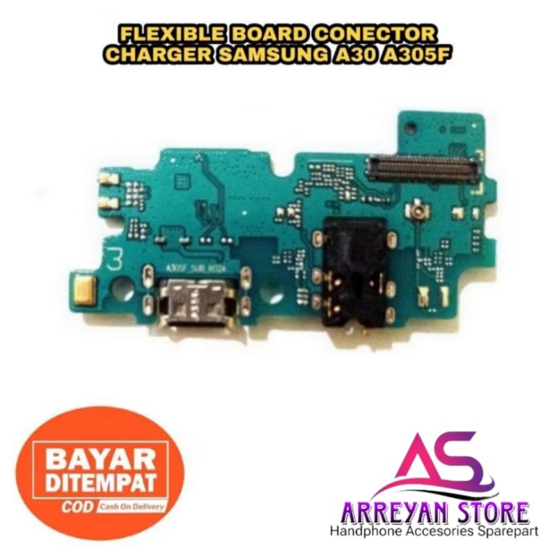 Jual FLEXIBLE BOARD CONECTOR KONEKTOR CHARGER PAPAN CAS SAMSUNG A30 ...