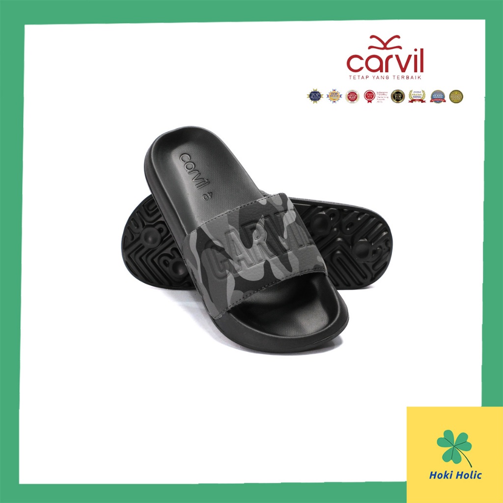 Jual Sandal Slide Pria Carvil Sandal Slop Original Carvil Anti Slip ...