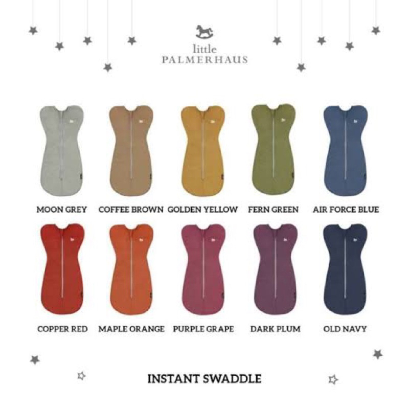 Jual Little Palmerhaus-Instant Swaddle-Bedong bayi instan | Shopee ...