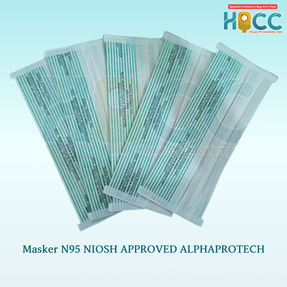 Jual Masker N95 NIOSH APPROVED ALPHAPROTECT PER 5 PCS | Shopee Indonesia