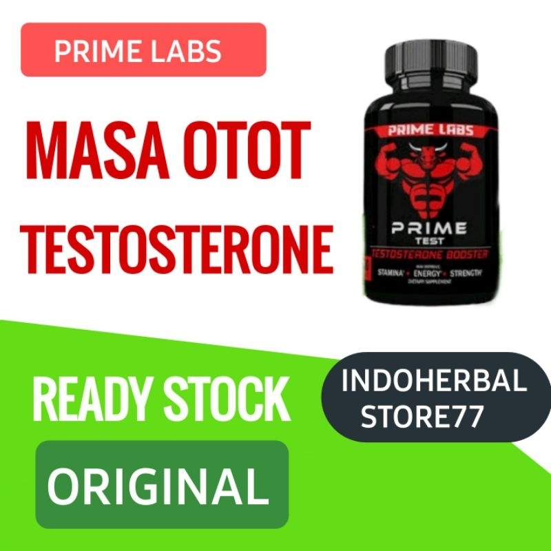 Jual Prime Labs Testosteron Booster 60 Kapsul Suplemen Fitness | Shopee ...