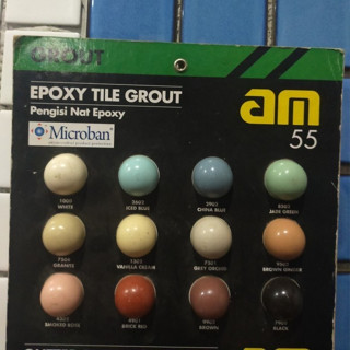 Jual AM 55 TILE GROUT EPOXY / AM 55 NAT KERAMIK GRANIT EPOXY RESIN | AM55 | Shopee Indonesia