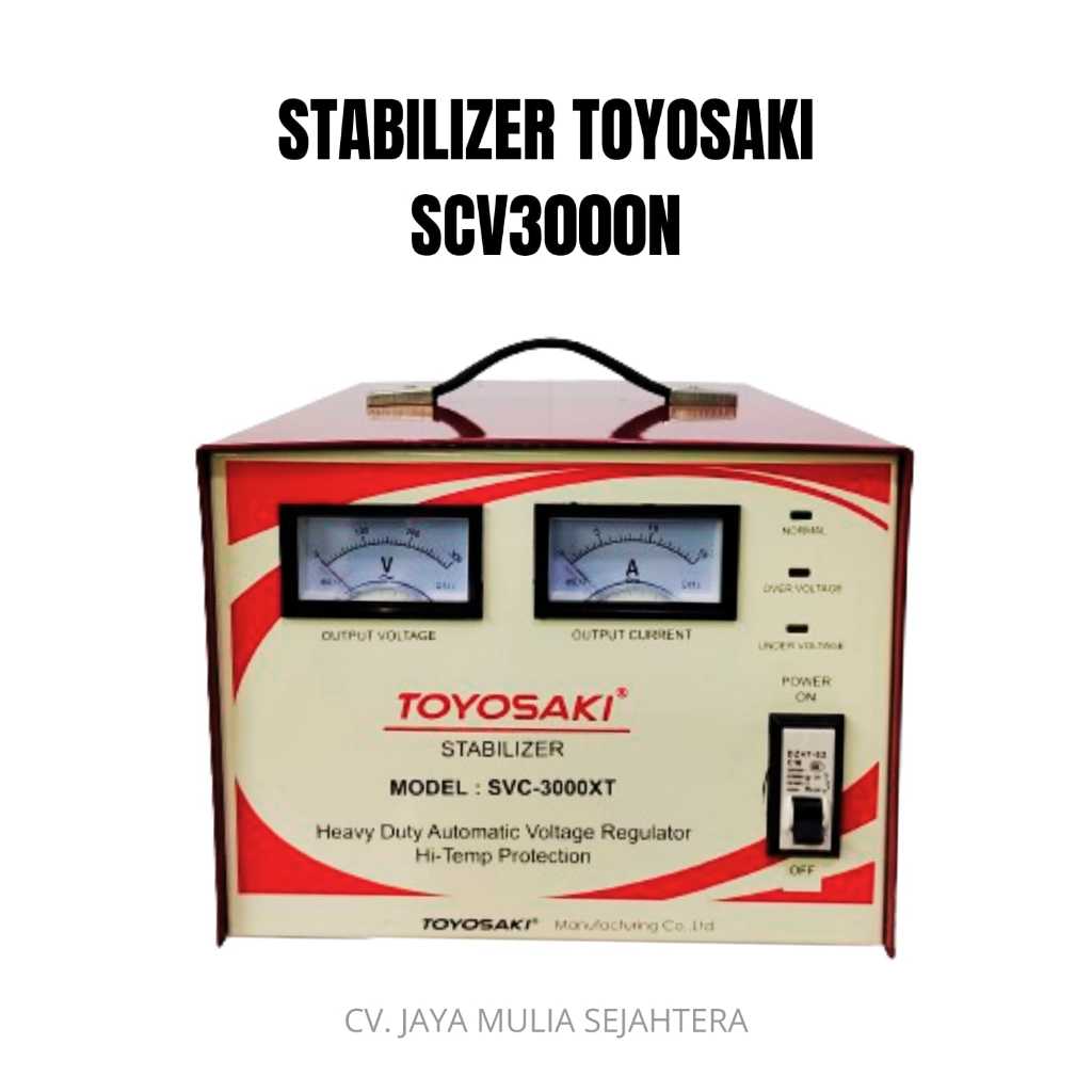 Jual STABILIZER TOYOSAKI SVC 3000 N STAVOL TOYOSAKI 3000 WATT ...