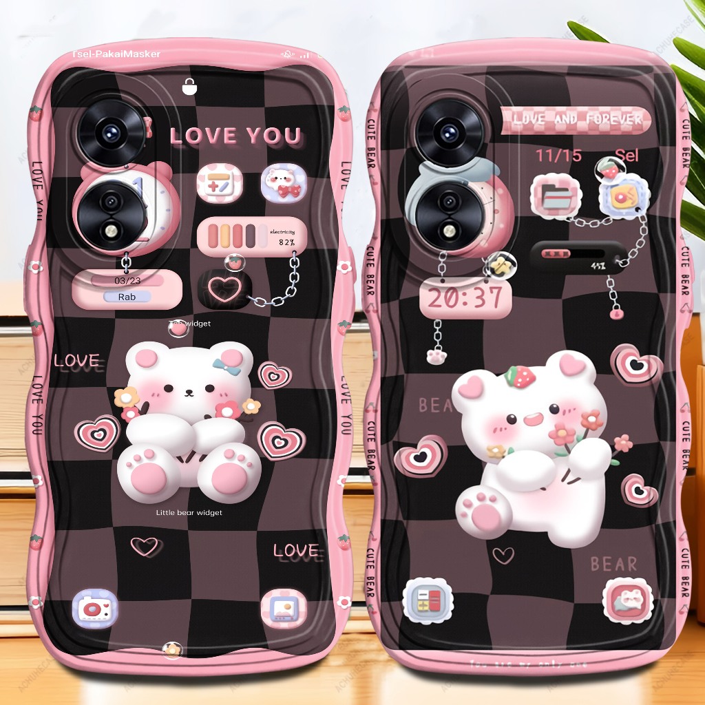 Jual CASE HP OPPO A60 2024 SOFTCASE GELOMBANG WAVY WAVE TERBARU CASING ...