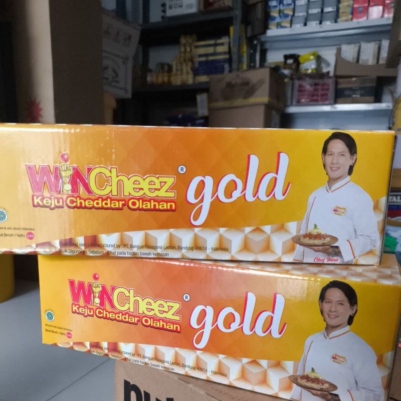 Jual Wincheez gold cheddar 2kg/1kg | Shopee Indonesia