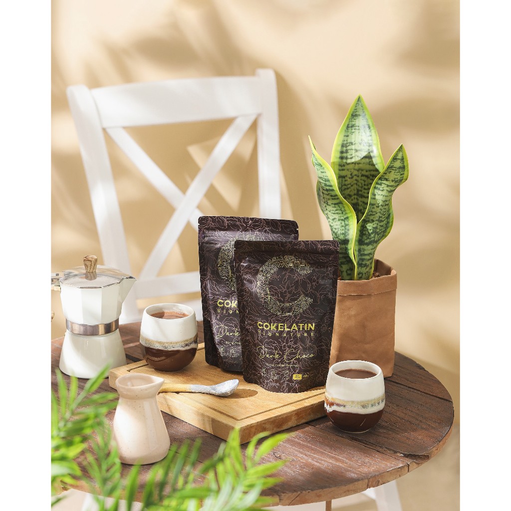 Jual Cokelatin Signature Dark Choco Pouch 250gr | Shopee Indonesia