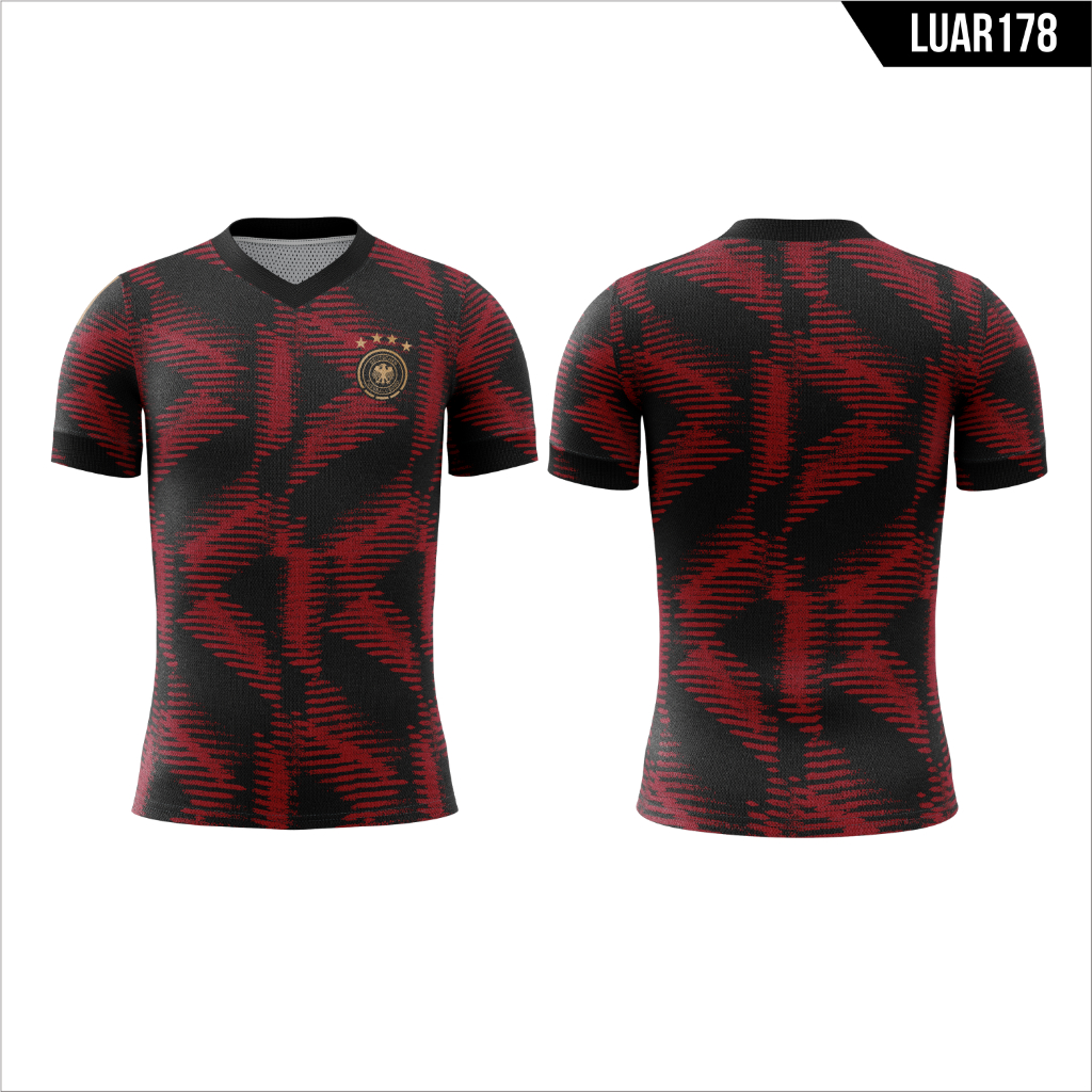 Jual KAOS JERSEY JERMAN AWAY HOME FULL PRINTING FREE CUSTOM NAMA NOMOR PUNGGUNG LOGO SPONSOR ...