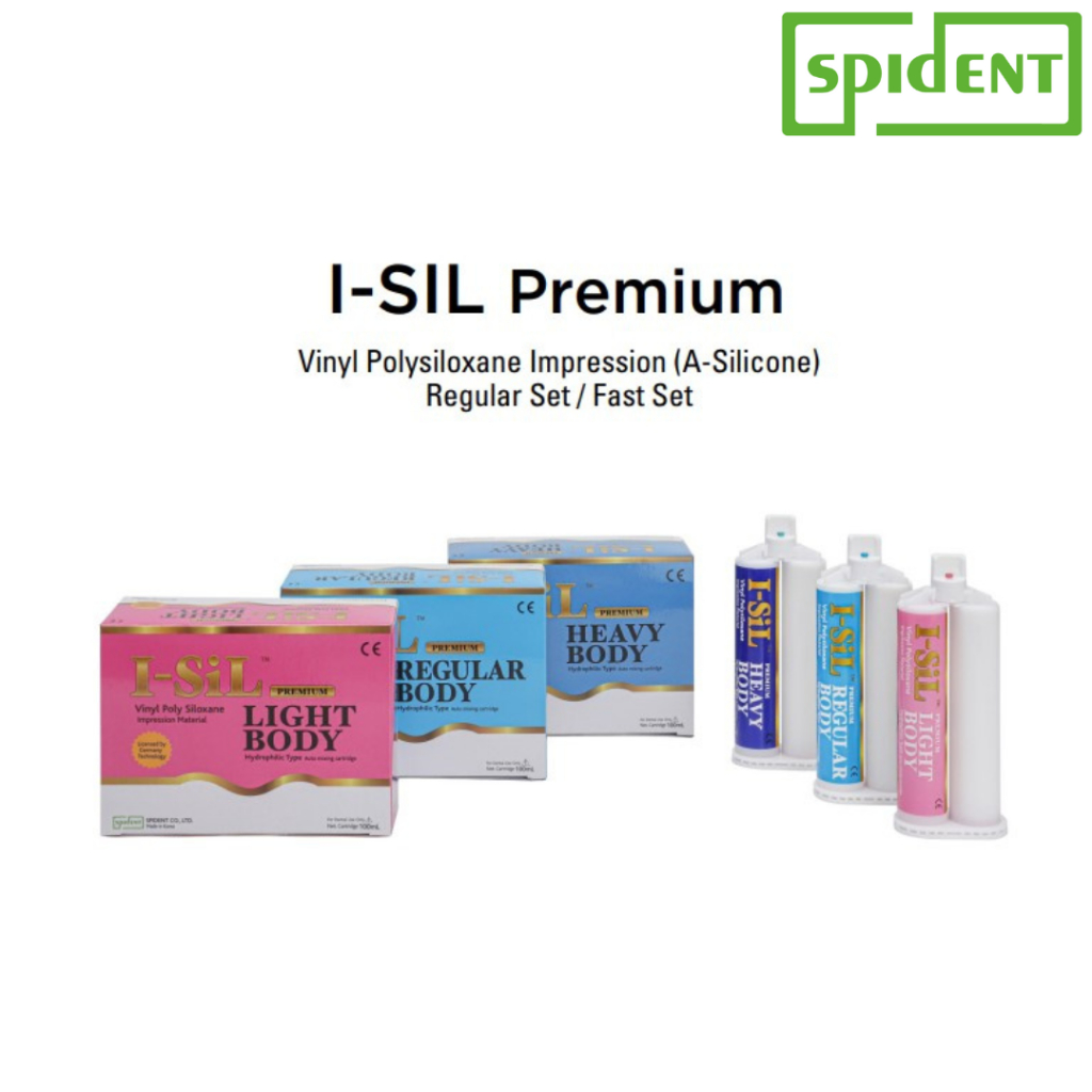 Jual Spident I-SIL Premium Light Body, Regular Body, Heavy Body (50mL x ...