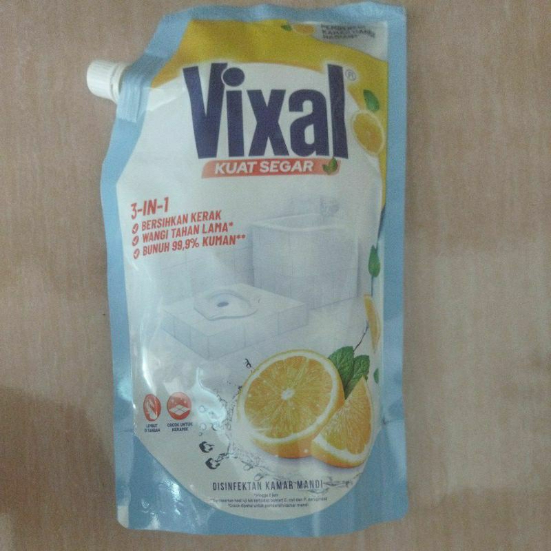 Jual VIXAL kuat segar pouch. netto 600ml. | Shopee Indonesia