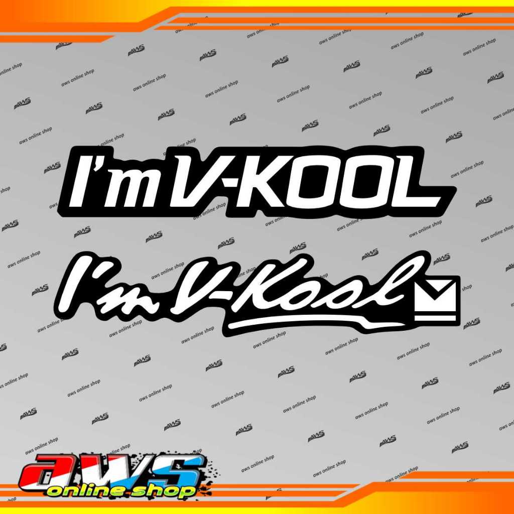 Jual Sticker I'm V-kool | Shopee Indonesia