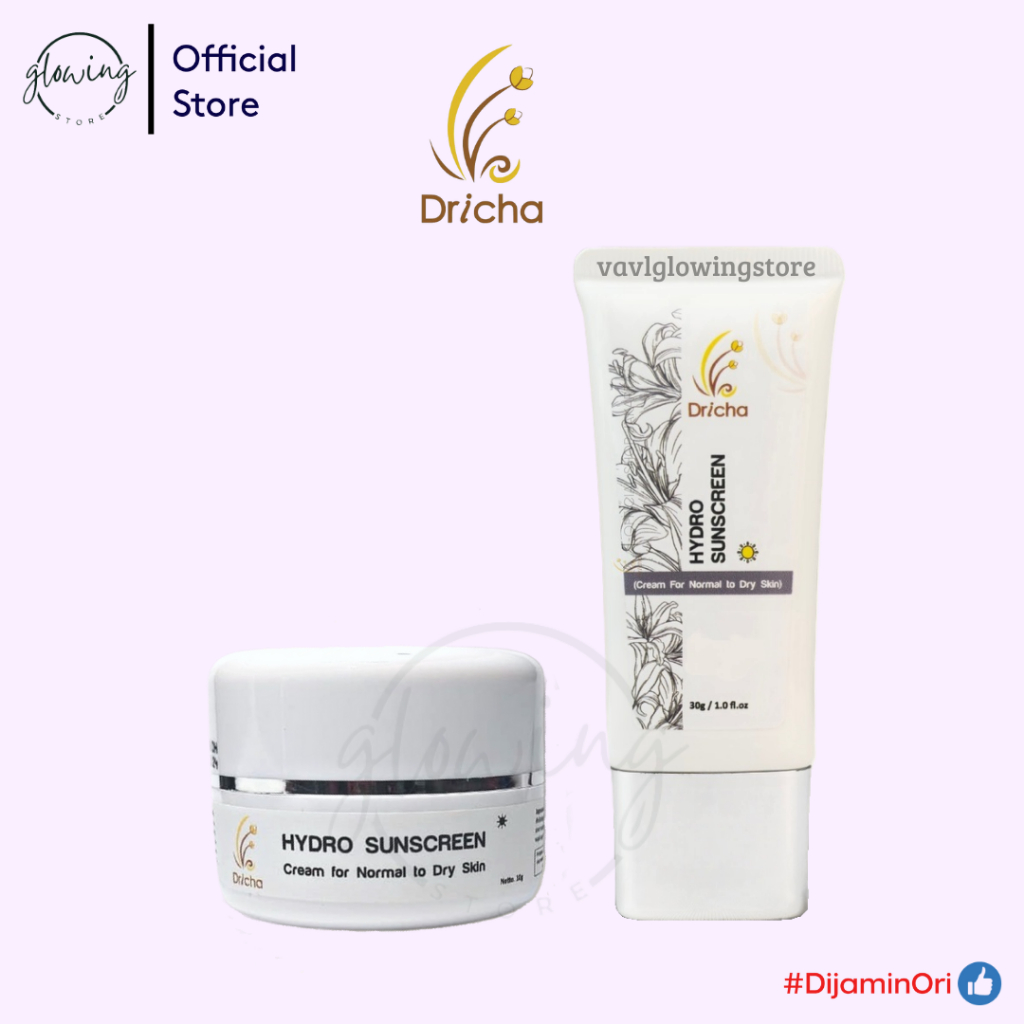 Jual Dricha Hydro Sunscreen (Cream For Normal To Dry Skin) | Shopee ...