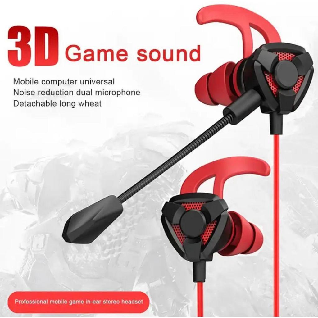 Jual G9 Headset Kabel Gaming Universal Hedset Gamer Earbuds With Mic ...