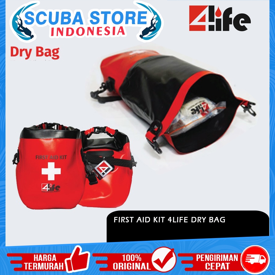 Jual Tas P3K Medical 4Life Emergency Kit Dry Bag Peralatan Medis ...